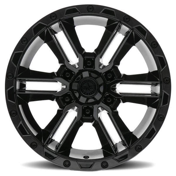 American Outlaw Railcar 17 X8.5 6-139.70 10 BKGLMN | Discount Tire