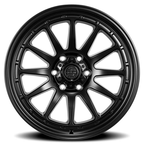 American Outlaw Spike R 17 X8.5 6-139.70 0 BKMTXX | Discount Tire