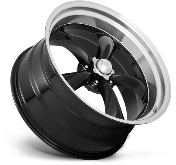American Racing Torq Thrust II 1 PC VN315 22 X9 5-127.00 15 BKGLML ...