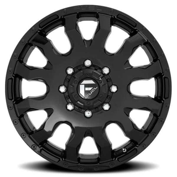 Fuel Wheels Blitz Dually F D675 20 X8.25 8-165.10 105 BKGLXX | America ...