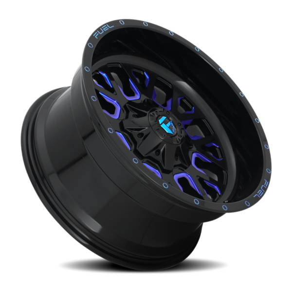Fuel Wheels Stroke D645 20 X9 6-135.00/139.70 1 BKGLTB | Discount Tire