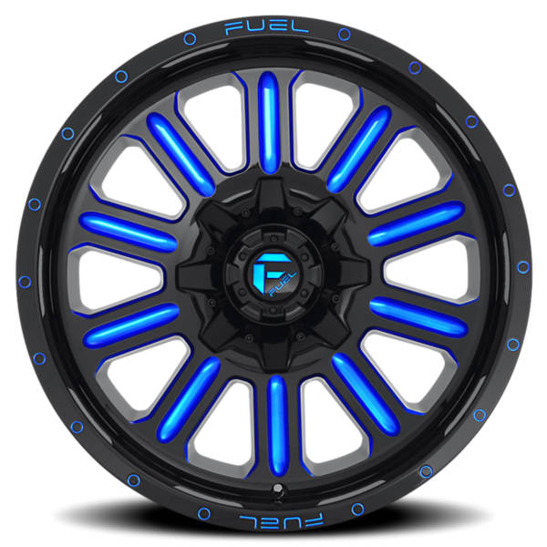 Fuel Wheels Hardline D646 20 X9 5-139.70/150.00 1 BKGLTB | Discount Tire