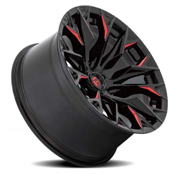 Fuel Wheels Flame D823 20 X10 5-139.70 -18 BKGLTR | America's Tire