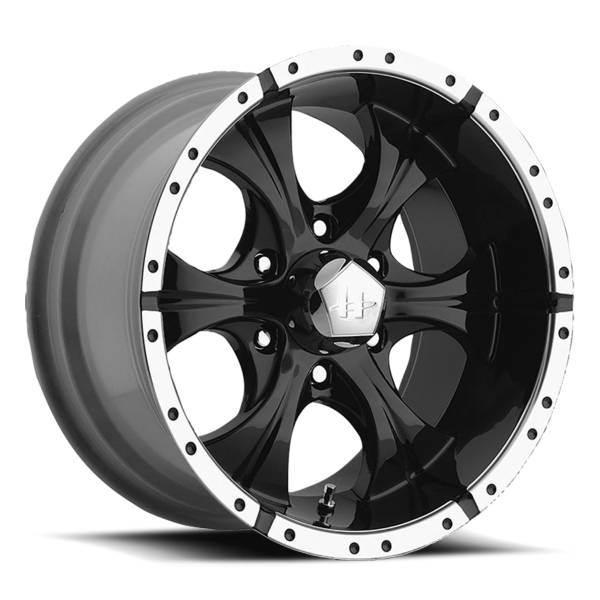 Helo HE791 Maxx 17 X9 5-135.00 -12 BKGLML | Discount Tire