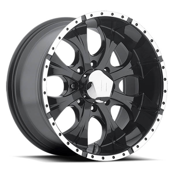 Helo HE791 Maxx 17 X9 8-165.10 -12 BKGLML | Discount Tire