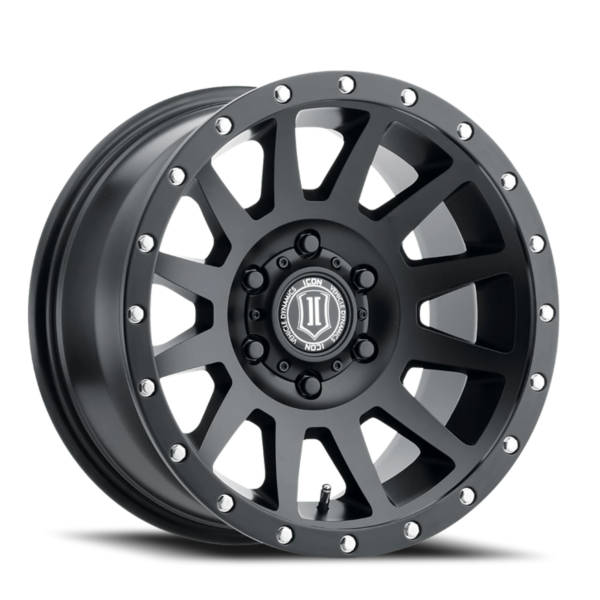 Icon Alloys Compression 18 X9 6-139.70 0 BKGLBL | Discount Tire