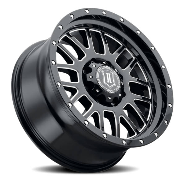 Icon Alloys Alpha 20 X9 5-150.00 16 BKGLBL | Discount Tire