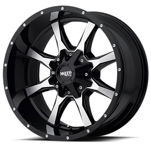 Moto Metal MO970 17 X8 5-139.70/150.00 0 BKGLMF | 17 X9 5-127.00/139.70 ...