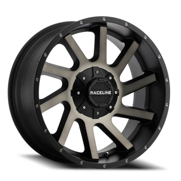 Raceline 932DM-Twist 20 X9 5-127.00/135.00 -12 BKMCTD | Discount Tire