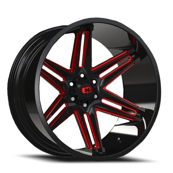 Vision Razor 20 X10 6-135.00 -25 BKGLBR | Discount Tire