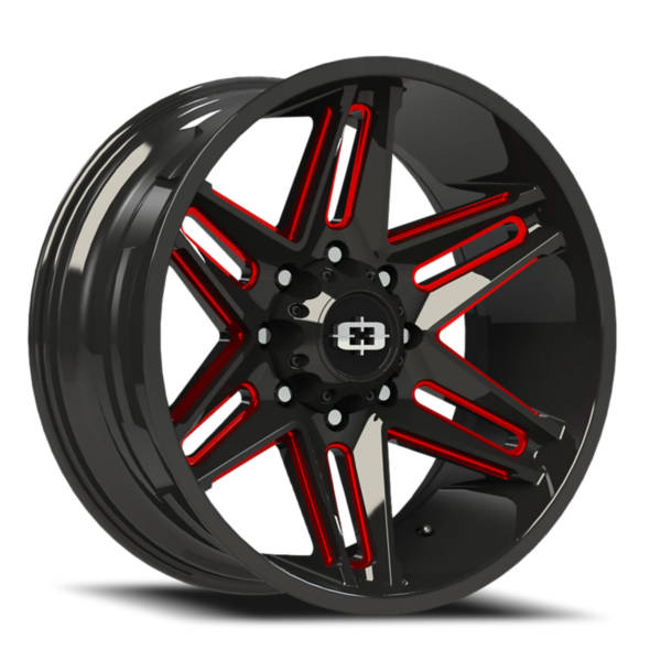 Vision Razor 20 X10 8-165.10 -25 BKGLBR | Discount Tire