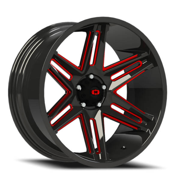 Vision Razor 20 X12 5-127.00 -51 BKGLBR | Discount Tire