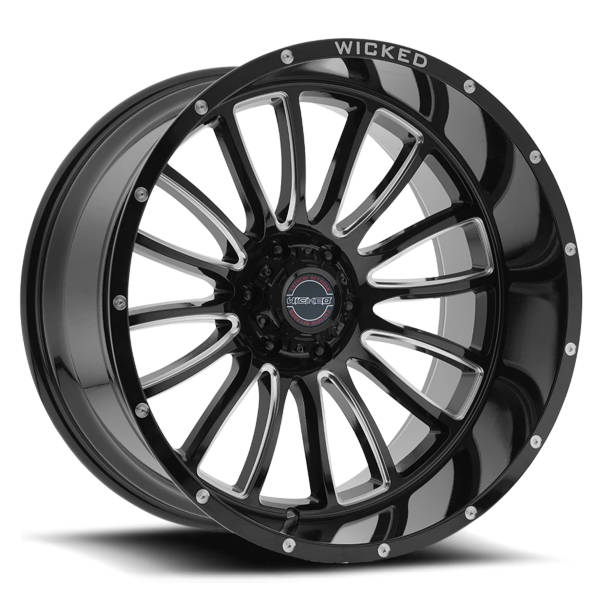 Wicked Off-Road W908 22 X12 8-180.00 -44 BKGLBA | Discount Tire