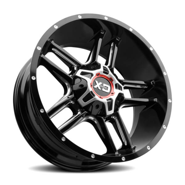 XD Series XD839 Clamp 22 X10 5-127.00/139.70 -18 BKGLBM | Discount Tire