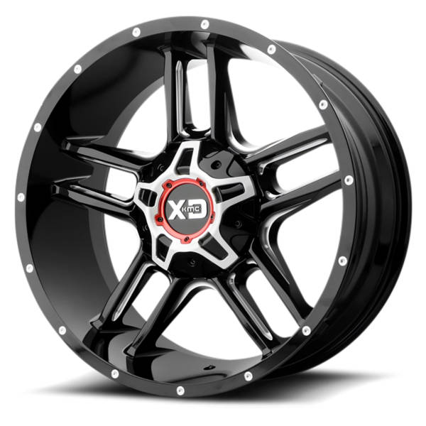 XD Series XD839 Clamp 22 X10 5-127.00/139.70 -18 BKGLBM | Discount Tire