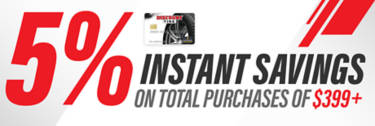 Use Your Card and Save with Exclusive Deals | Discount Tire