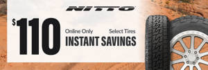 Nitto Deals | Exclusive Deals on Nitto Tires | Discount Tire
