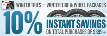 Deals on Winter Tires | 2022 Snow Tire Sale and Rebates | Discount Tire