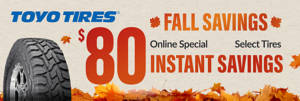 Deals on Toyo Tires | Discount Tire